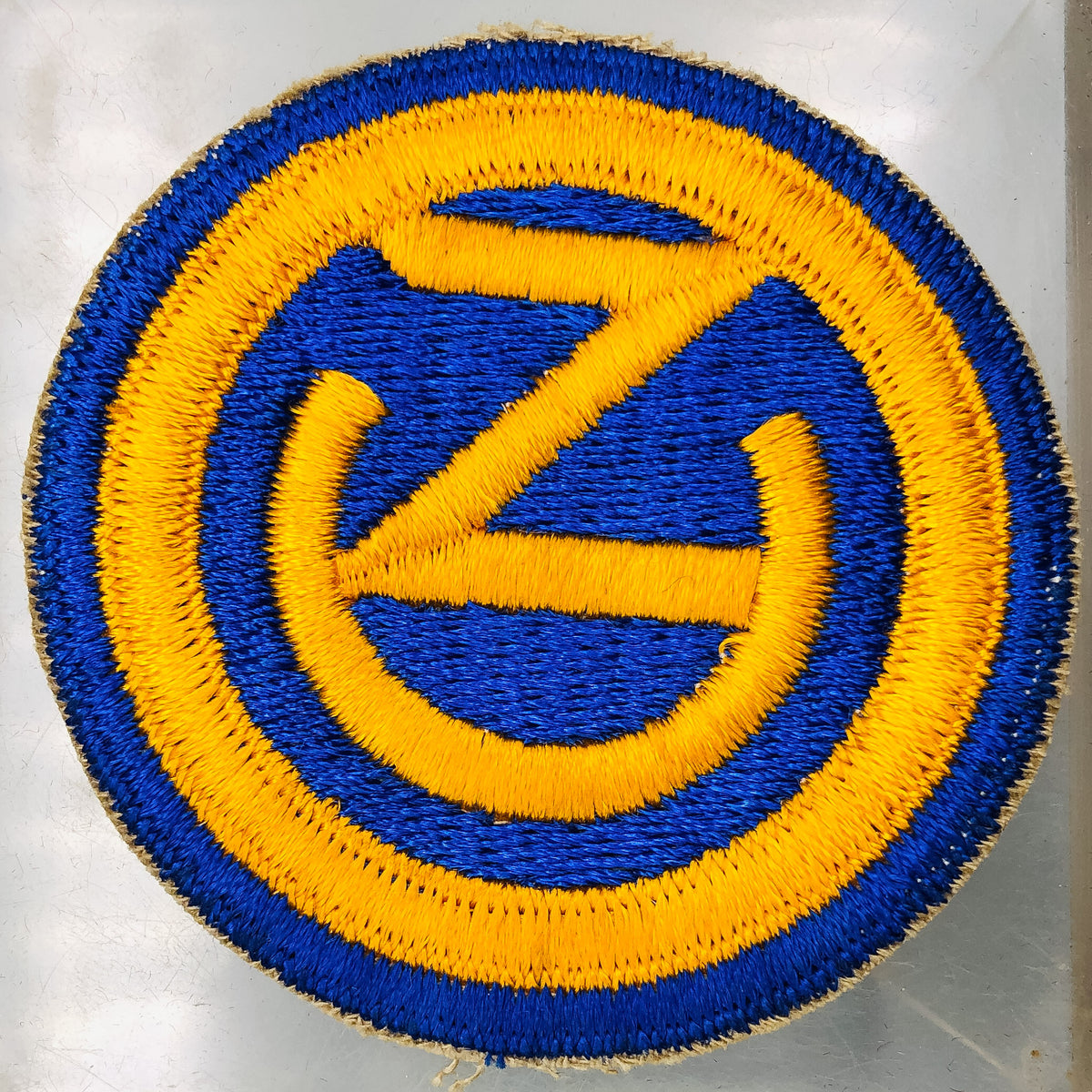 WW2 US 102nd Infantry Division Patch Ozark European Theater Embroidere ...